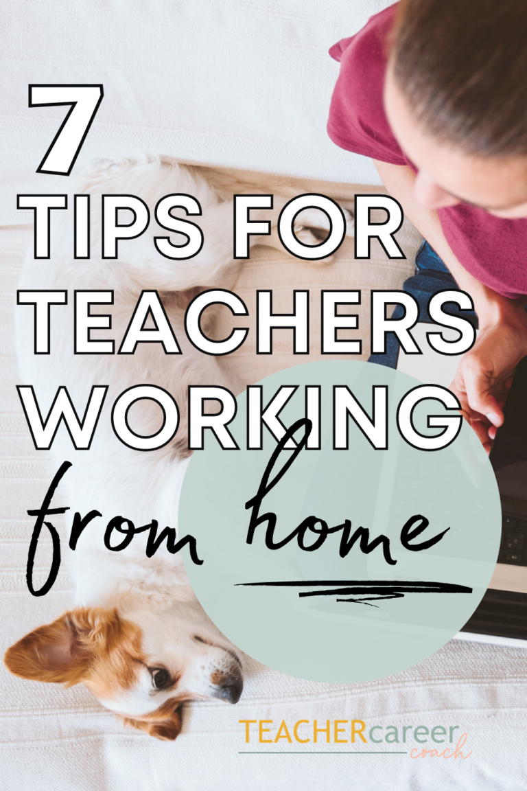 Teachers Working From Home: 7 Tips for Working Remotely