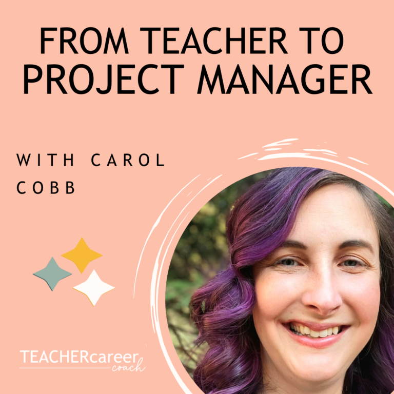 103 - Carol Cobb: From Teacher To Project Manager